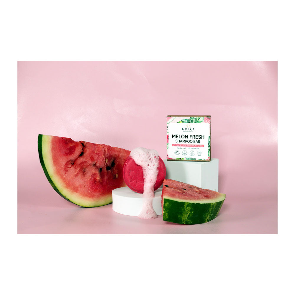 Melon Fresh Shampoo Bar – Kriya Botanicals